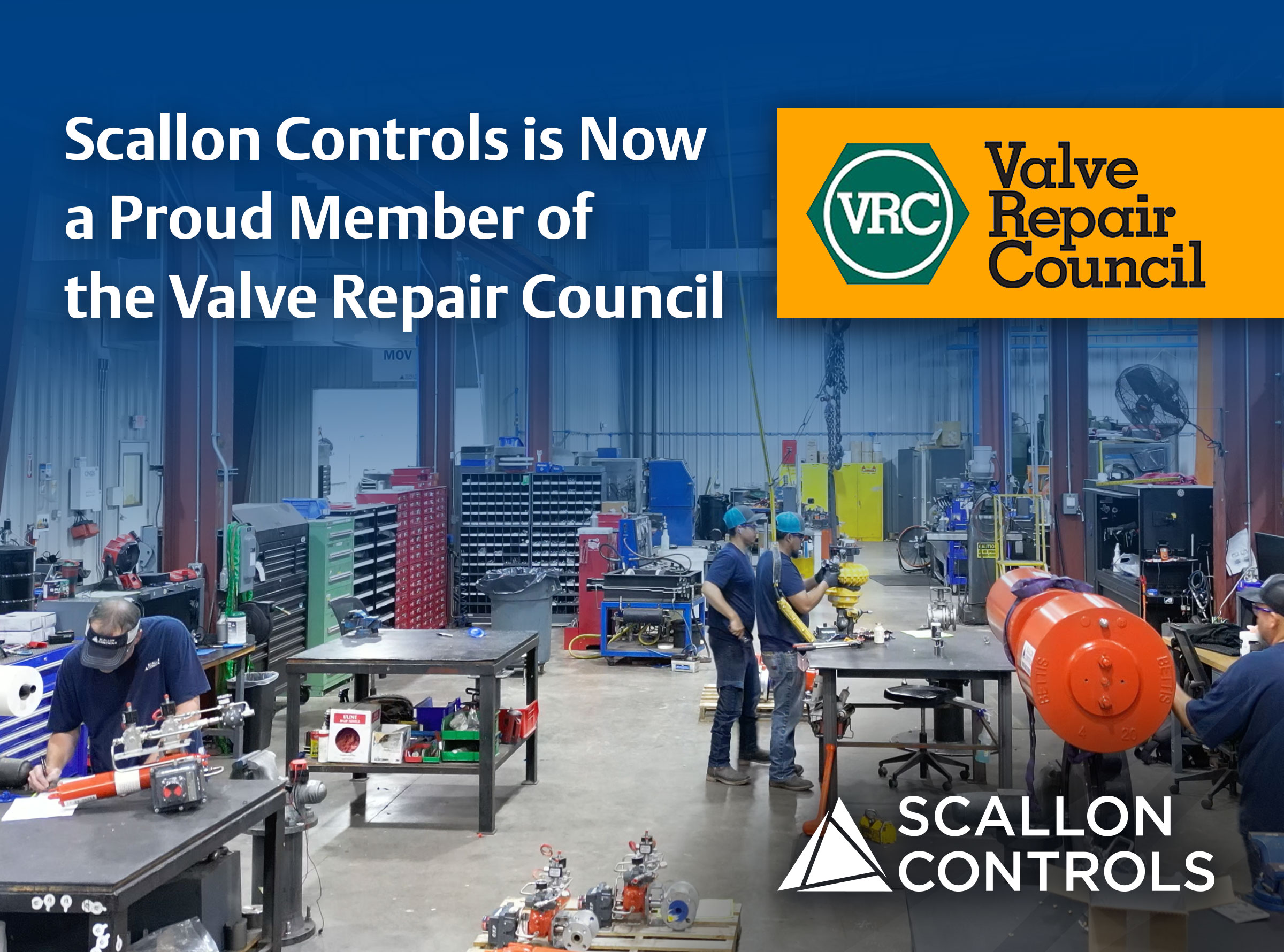 Scallon Controls is Now a Proud Member of the VRC