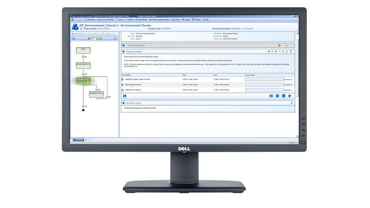 Electronic Batch Record Management