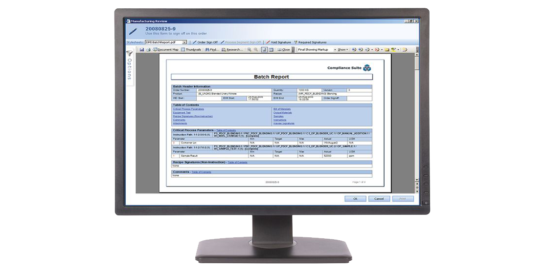 Electronic Batch Record Management