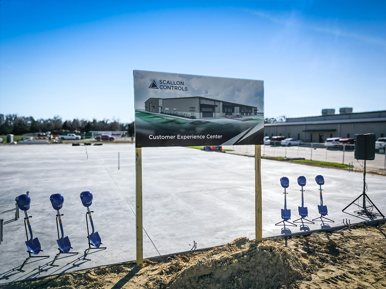 Scallon Controls Breaks Ground on New Customer Experience Center