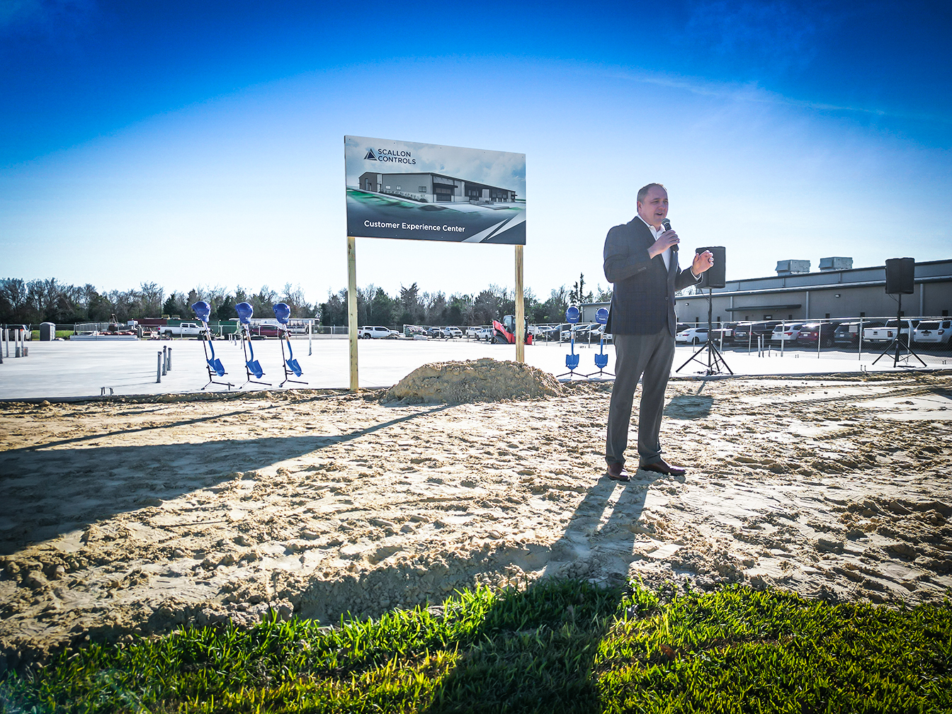 Scallon Controls Breaks Ground on New Customer Experience Center