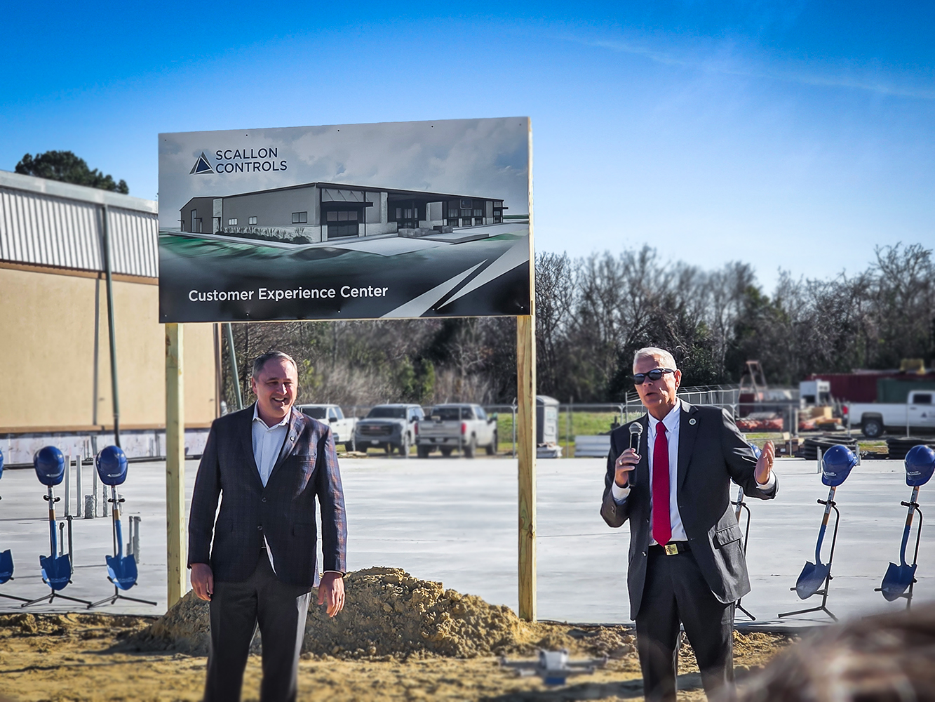 Scallon Controls Breaks Ground on New Customer Experience Center