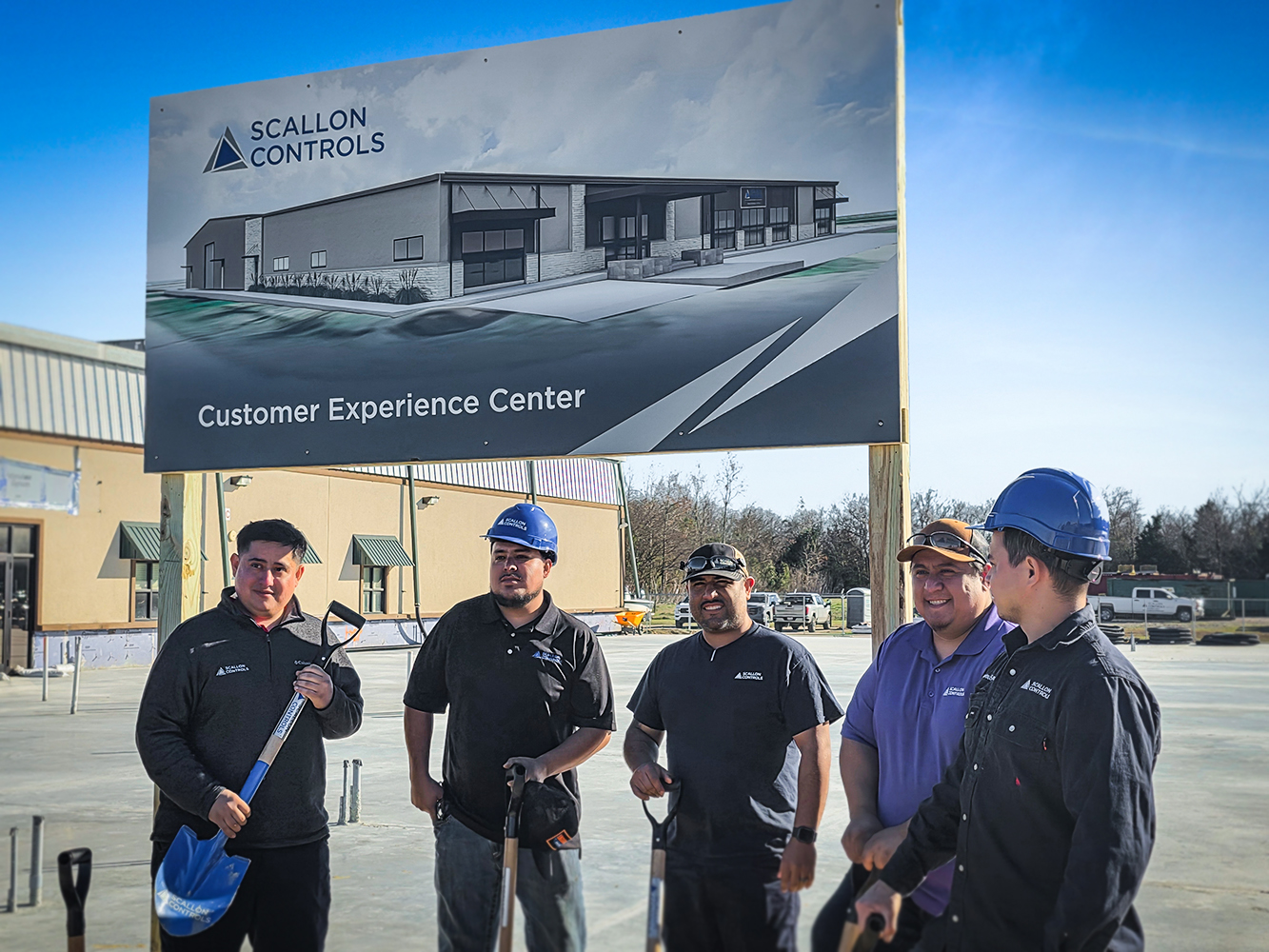 Scallon Controls Breaks Ground on New Customer Experience Center