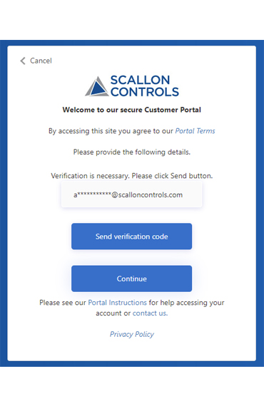 Customer Portal Sign In Instructions